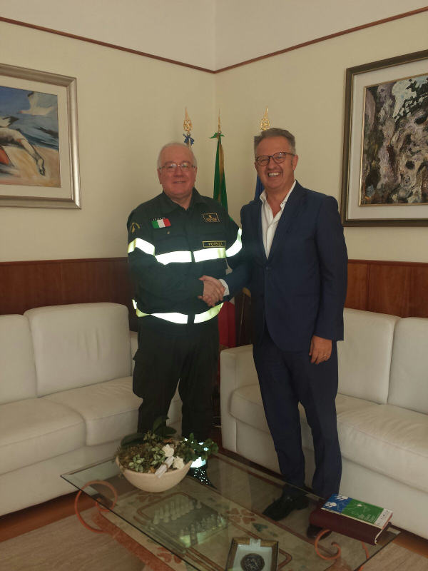 POTENZA, I VIGILI DEL FUOCO HANNO UN NUOVO COMANDANTE: BENVENUTO - Potenza News