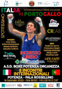 Per la prima volta a Potenza la sfida di pugilato olimpionico Italia ...